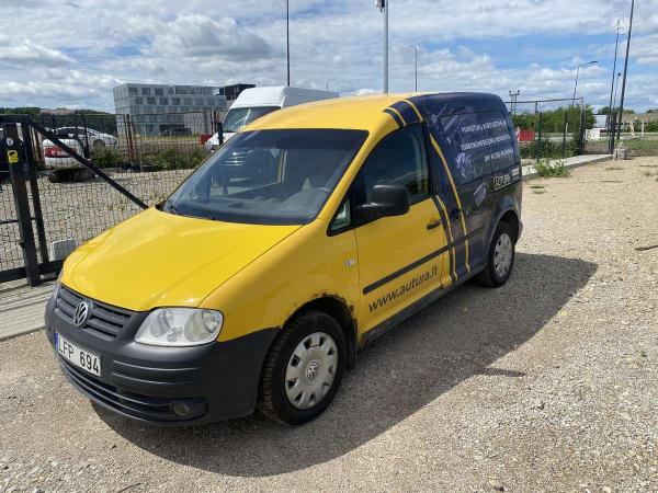 Dzeltens Volkswagen Caddy 2006 Kauņa, ar dzinēja tilpumu 1.97 L un nobraukumu 329 tūkst. km par 1200 €, foto 2 vietnē AUTOMOTO.COM.LV