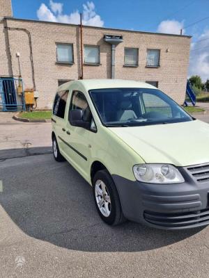 Dzeltens Volkswagen Caddy 2007 Šauļi, ar dzinēja tilpumu 1.90 L un nobraukumu 304 tūkst. km par 2950 €, foto 3 vietnē AUTOMOTO.COM.LV