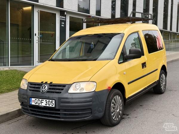 Dzeltens Volkswagen Caddy 2009 Viļņa, ar dzinēja tilpumu 1.90 L un nobraukumu 433 tūkst. km par 1390 €, foto 1 vietnē AUTOMOTO.COM.LV