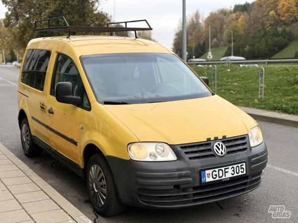 Dzeltens Volkswagen Caddy 2009 Viļņa, ar dzinēja tilpumu 1.90 L un nobraukumu 433 tūkst. km par 1390 €, foto 3 vietnē AUTOMOTO.COM.LV