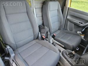 Yellow Volkswagen Caddy 2004 in Riga, with an engine capacity of 2.00 L and mileage of 271 thousand km for 1800 €, photo 10 on AUTOMOTO.COM.LV
