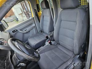 Yellow Volkswagen Caddy 2004 in Riga, with an engine capacity of 2.00 L and mileage of 271 thousand km for 1800 €, photo 11 on AUTOMOTO.COM.LV