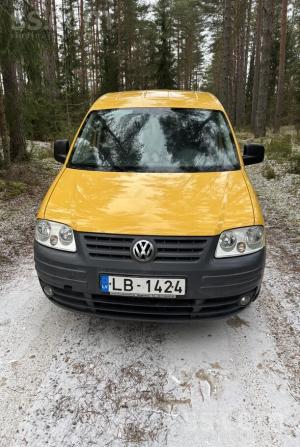 Dzeltens Volkswagen Caddy 2006 Ogre, ar dzinēja tilpumu 1.90 L un nobraukumu 213 tūkst. km par 3150 €, foto 3 vietnē AUTOMOTO.COM.LV