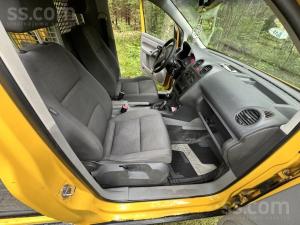 Yellow Volkswagen Caddy 2006 in Kuldiga, with an engine capacity of 1.90 L and mileage of 265 thousand km for 1800 €, photo 13 on AUTOMOTO.COM.LV