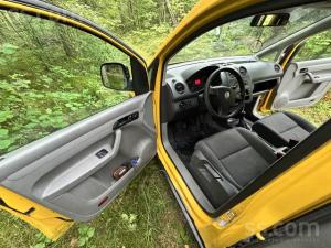 Yellow Volkswagen Caddy 2006 in Kuldiga, with an engine capacity of 1.90 L and mileage of 265 thousand km for 1800 €, photo 14 on AUTOMOTO.COM.LV