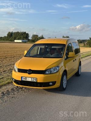 Dzeltens Volkswagen Caddy 2007 Liepāja, ar dzinēja tilpumu 1.90 L un nobraukumu 395 tūkst. km par 3300 €, foto  vietnē AUTOMOTO.COM.LV