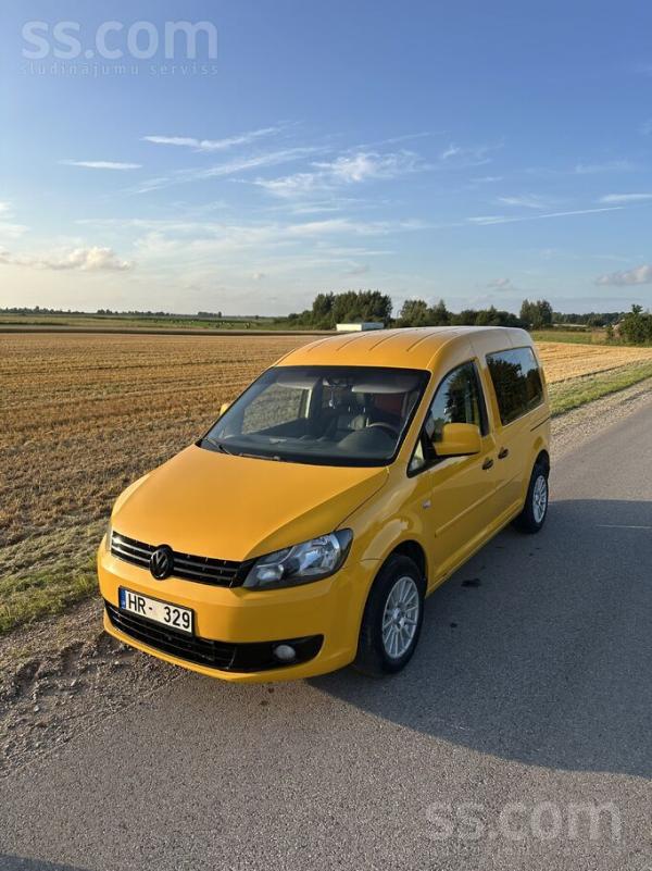 Dzeltens Volkswagen Caddy 2007 Liepāja, ar dzinēja tilpumu 1.90 L un nobraukumu 395 tūkst. km par 3300 €, foto 2 vietnē AUTOMOTO.COM.LV