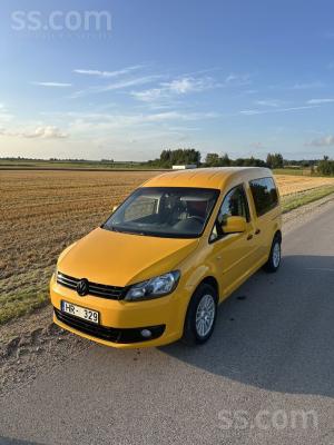 Dzeltens Volkswagen Caddy 2007 Liepāja, ar dzinēja tilpumu 1.90 L un nobraukumu 395 tūkst. km par 3300 €, foto 3 vietnē AUTOMOTO.COM.LV