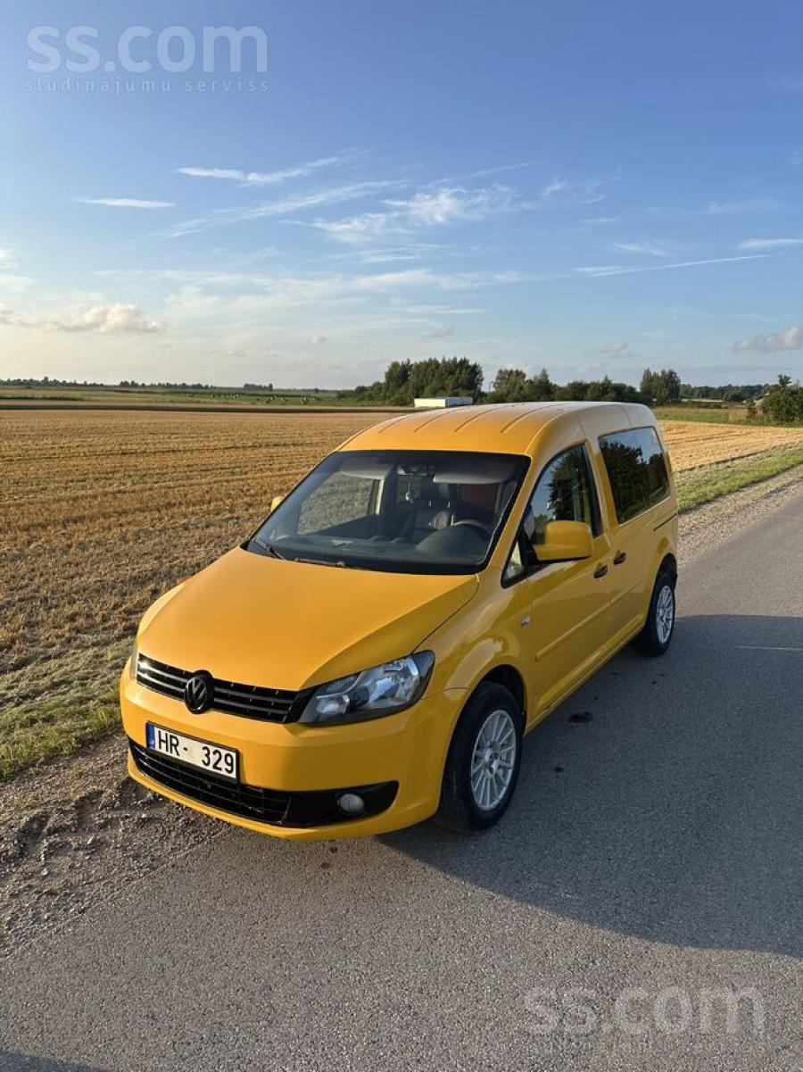 Dzeltens Volkswagen Caddy 2007 Liepāja, ar dzinēja tilpumu 1.90 L un nobraukumu 395 tūkst. km par 3300 €, foto 3 vietnē AUTOMOTO.COM.LV