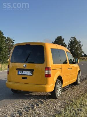 Dzeltens Volkswagen Caddy 2007 Liepāja, ar dzinēja tilpumu 1.90 L un nobraukumu 395 tūkst. km par 3300 €, foto 5 vietnē AUTOMOTO.COM.LV