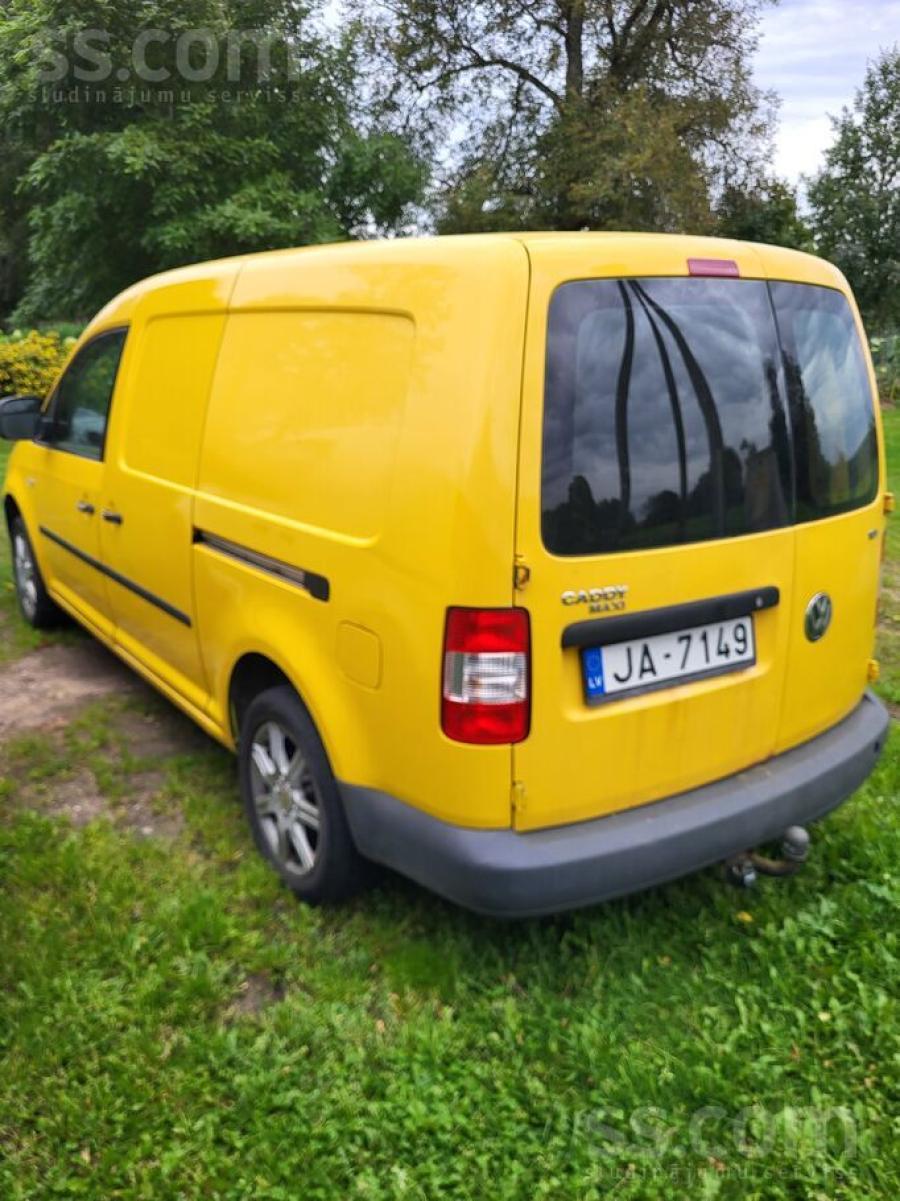 Dzeltens Volkswagen Caddy 2008 Rīga, ar dzinēja tilpumu 1.90 L un nobraukumu 360 tūkst. km par 2600 €, foto 3 vietnē AUTOMOTO.COM.LV