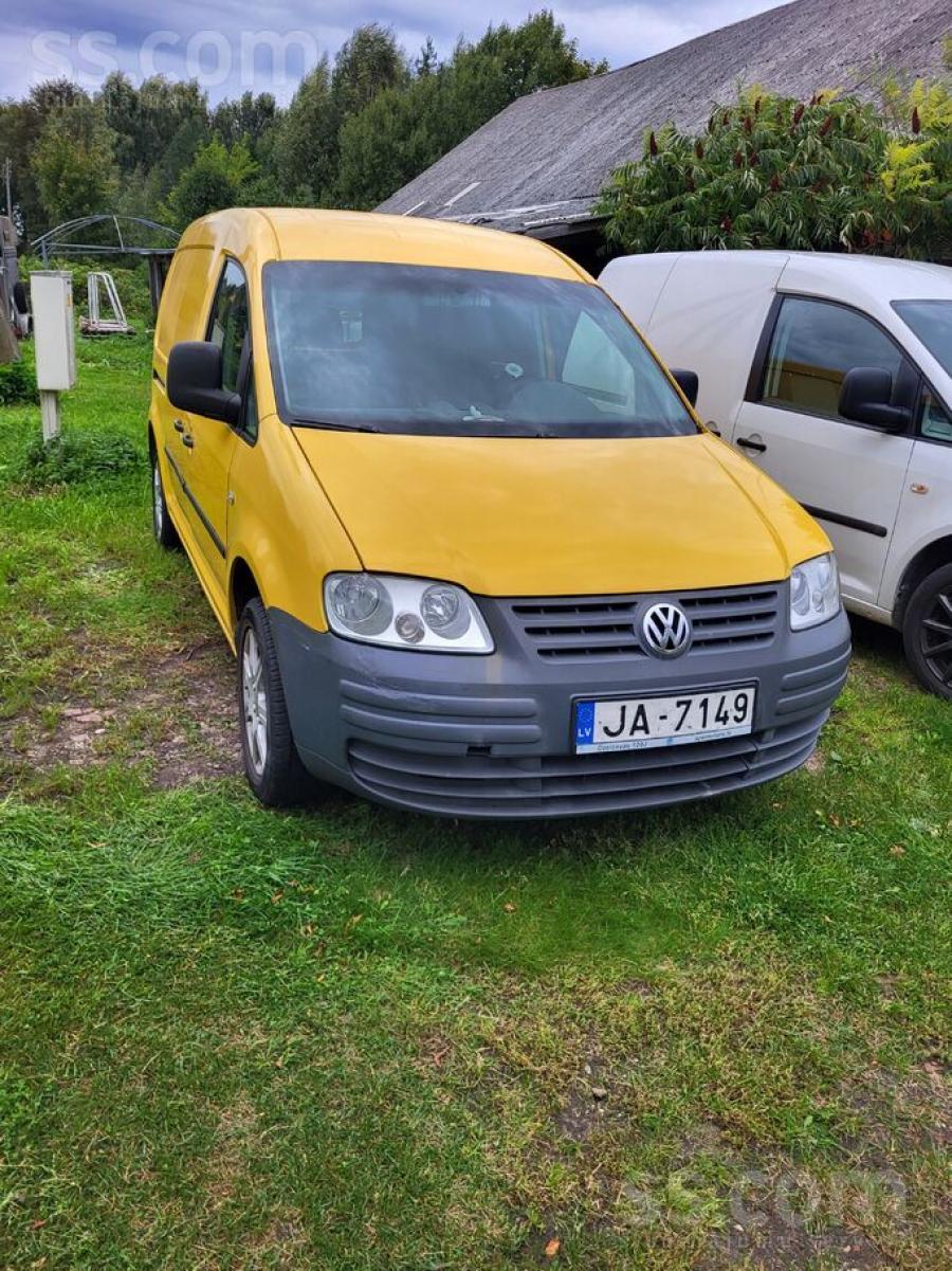 Dzeltens Volkswagen Caddy 2008 Rīga, ar dzinēja tilpumu 1.90 L un nobraukumu 360 tūkst. km par 2600 €, foto 4 vietnē AUTOMOTO.COM.LV