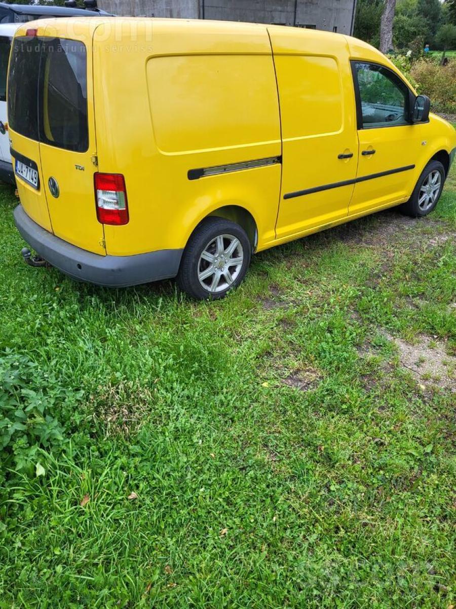 Dzeltens Volkswagen Caddy 2008 Rīga, ar dzinēja tilpumu 1.90 L un nobraukumu 360 tūkst. km par 2600 €, foto 5 vietnē AUTOMOTO.COM.LV