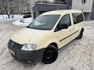 Dzeltens Volkswagen Caddy 2009 Viļņa, ar dzinēja tilpumu 1.90 L un nobraukumu 300 tūkst. km par 2450 €, foto 3 vietnē AUTOMOTO.COM.LV