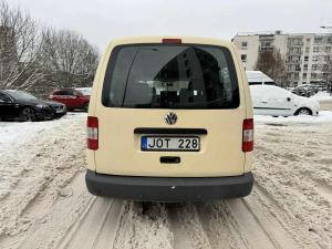 Dzeltens Volkswagen Caddy 2009 Viļņa, ar dzinēja tilpumu 1.90 L un nobraukumu 300 tūkst. km par 2450 €, foto 4 vietnē AUTOMOTO.COM.LV