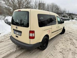 Dzeltens Volkswagen Caddy 2009 Viļņa, ar dzinēja tilpumu 1.90 L un nobraukumu 300 tūkst. km par 2450 €, foto 6 vietnē AUTOMOTO.COM.LV