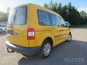 Dzeltens Volkswagen Caddy 2009 Rīga, ar dzinēja tilpumu 1.90 L un nobraukumu 230 tūkst. km par 3700 €, foto 4 vietnē AUTOMOTO.COM.LV