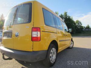 Dzeltens Volkswagen Caddy 2009 Rīga, ar dzinēja tilpumu 1.90 L un nobraukumu 230 tūkst. km par 3700 €, foto 8 vietnē AUTOMOTO.COM.LV