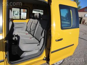 Dzeltens Volkswagen Caddy 2009 Rīga, ar dzinēja tilpumu 1.90 L un nobraukumu 230 tūkst. km par 3700 €, foto 9 vietnē AUTOMOTO.COM.LV