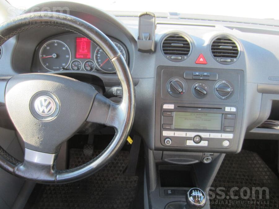 Dzeltens Volkswagen Caddy 2009 Rīga, ar dzinēja tilpumu 1.90 L un nobraukumu 230 tūkst. km par 3700 €, foto 14 vietnē AUTOMOTO.COM.LV