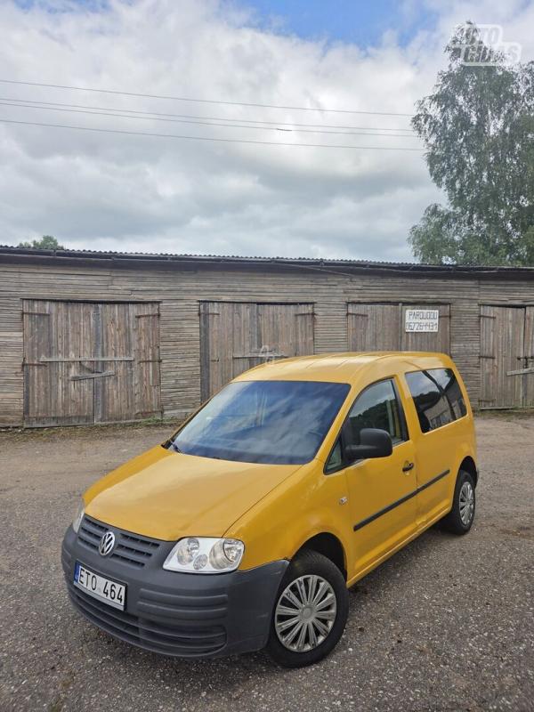 Dzeltens Volkswagen Caddy 2009 Plungė, ar dzinēja tilpumu 1.90 L un nobraukumu 224 tūkst. km par 2250 €, foto 3 vietnē AUTOMOTO.COM.LV