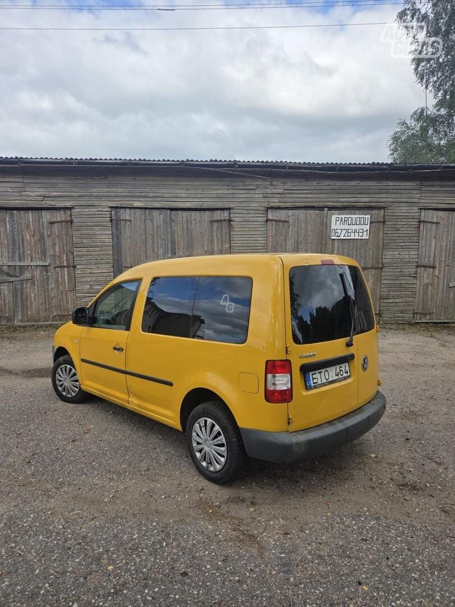 Dzeltens Volkswagen Caddy 2009 Plungė, ar dzinēja tilpumu 1.90 L un nobraukumu 224 tūkst. km par 2250 €, foto 6 vietnē AUTOMOTO.COM.LV
