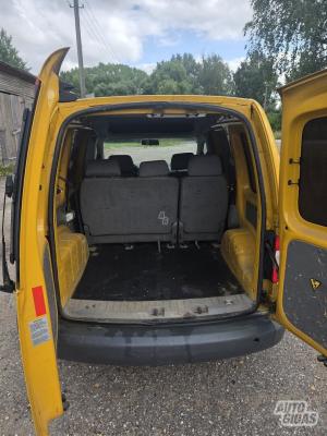 Dzeltens Volkswagen Caddy 2009 Plungė, ar dzinēja tilpumu 1.90 L un nobraukumu 224 tūkst. km par 2250 €, foto 15 vietnē AUTOMOTO.COM.LV