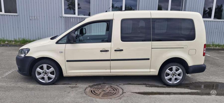Dzeltens Volkswagen Caddy 2011 Kauņa, ar dzinēja tilpumu 1.60 L un nobraukumu 304 tūkst. km par 3780 €, foto 3 vietnē AUTOMOTO.COM.LV