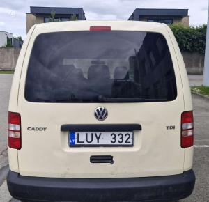 Dzeltens Volkswagen Caddy 2011 Kauņa, ar dzinēja tilpumu 1.60 L un nobraukumu 304 tūkst. km par 3780 €, foto 6 vietnē AUTOMOTO.COM.LV