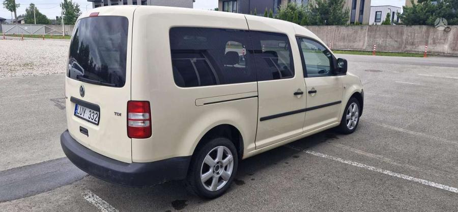 Dzeltens Volkswagen Caddy 2011 Kauņa, ar dzinēja tilpumu 1.60 L un nobraukumu 304 tūkst. km par 3780 €, foto 7 vietnē AUTOMOTO.COM.LV