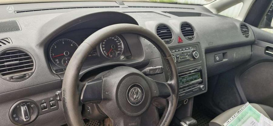 Dzeltens Volkswagen Caddy 2011 Kauņa, ar dzinēja tilpumu 1.60 L un nobraukumu 304 tūkst. km par 3780 €, foto 11 vietnē AUTOMOTO.COM.LV