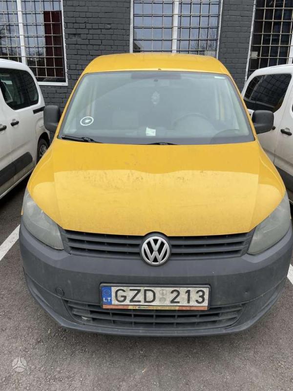 Dzeltens Volkswagen Caddy 2013 Klaipėda, ar dzinēja tilpumu 1.60 L un nobraukumu 261 tūkst. km par 3450 €, foto 1 vietnē AUTOMOTO.COM.LV