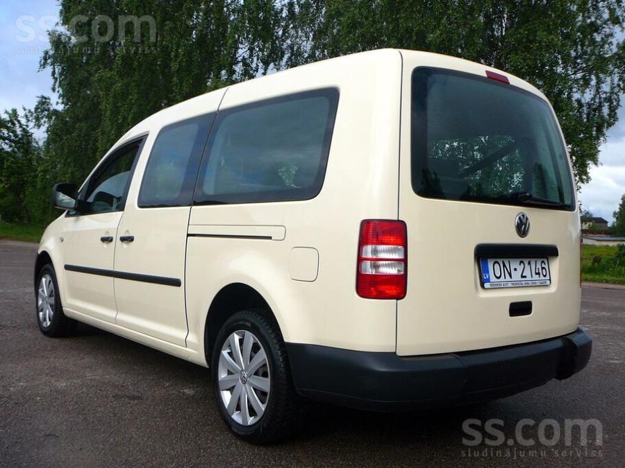 Dzeltens Volkswagen Caddy 2014 Cēsis, ar dzinēja tilpumu 2.00 L un nobraukumu 403 tūkst. km par 8500 €, foto 4 vietnē AUTOMOTO.COM.LV