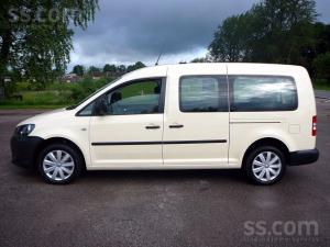 Dzeltens Volkswagen Caddy 2014 Cēsis, ar dzinēja tilpumu 2.00 L un nobraukumu 403 tūkst. km par 8500 €, foto 9 vietnē AUTOMOTO.COM.LV