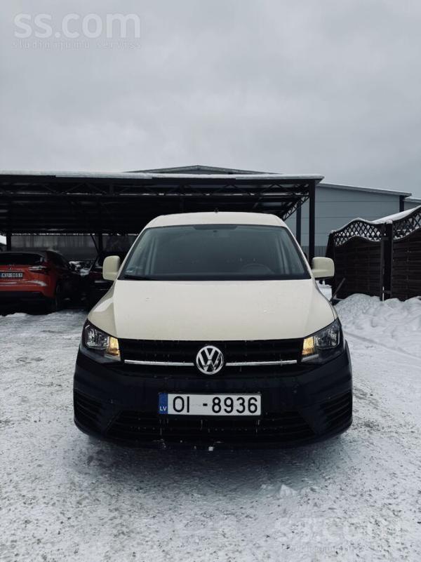 Yellow Volkswagen Caddy 2016 in Riga, with an engine capacity of 2.00 L and mileage of 286 thousand km for 10000 €, photo 1 on AUTOMOTO.COM.LV