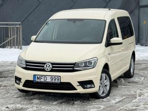 Dzeltens Volkswagen Caddy 2016 Jonava, ar dzinēja tilpumu 2.00 L un nobraukumu 270 tūkst. km par 10500 €, foto  vietnē AUTOMOTO.COM.LV