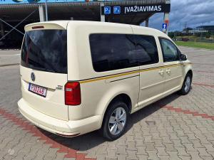 Dzeltens Volkswagen Caddy 2016 Viļņa, ar dzinēja tilpumu 2.00 L un nobraukumu 453 tūkst. km par 5500 €, foto 4 vietnē AUTOMOTO.COM.LV