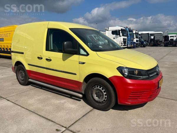 Dzeltens Volkswagen Caddy 2016 Bauska, ar dzinēja tilpumu 2.00 L un nobraukumu 320 tūkst. km par 3995 €, foto 1 vietnē AUTOMOTO.COM.LV