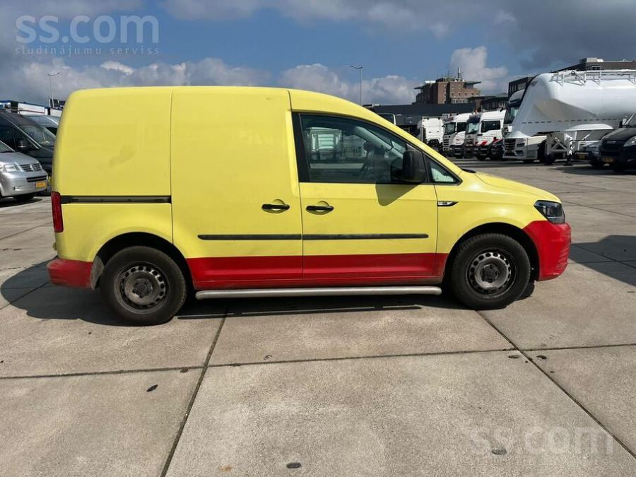 Dzeltens Volkswagen Caddy 2016 Bauska, ar dzinēja tilpumu 2.00 L un nobraukumu 320 tūkst. km par 3995 €, foto 5 vietnē AUTOMOTO.COM.LV