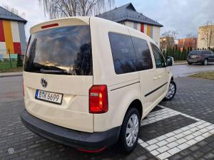 Dzeltens Volkswagen Caddy 2017 Prienai, ar dzinēja tilpumu 2.00 L un nobraukumu 285 tūkst. km par 7799 €, foto 4 vietnē AUTOMOTO.COM.LV