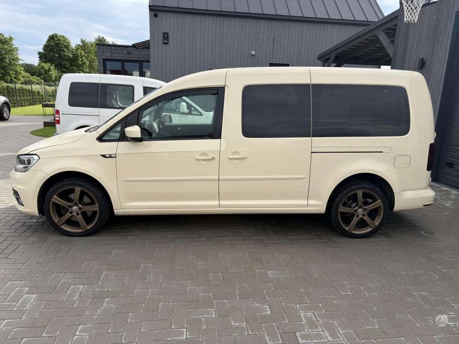 Dzeltens Volkswagen Caddy 2017 Viļņa, ar dzinēja tilpumu 2.00 L un nobraukumu 319 tūkst. km par 8500 €, foto 7 vietnē AUTOMOTO.COM.LV