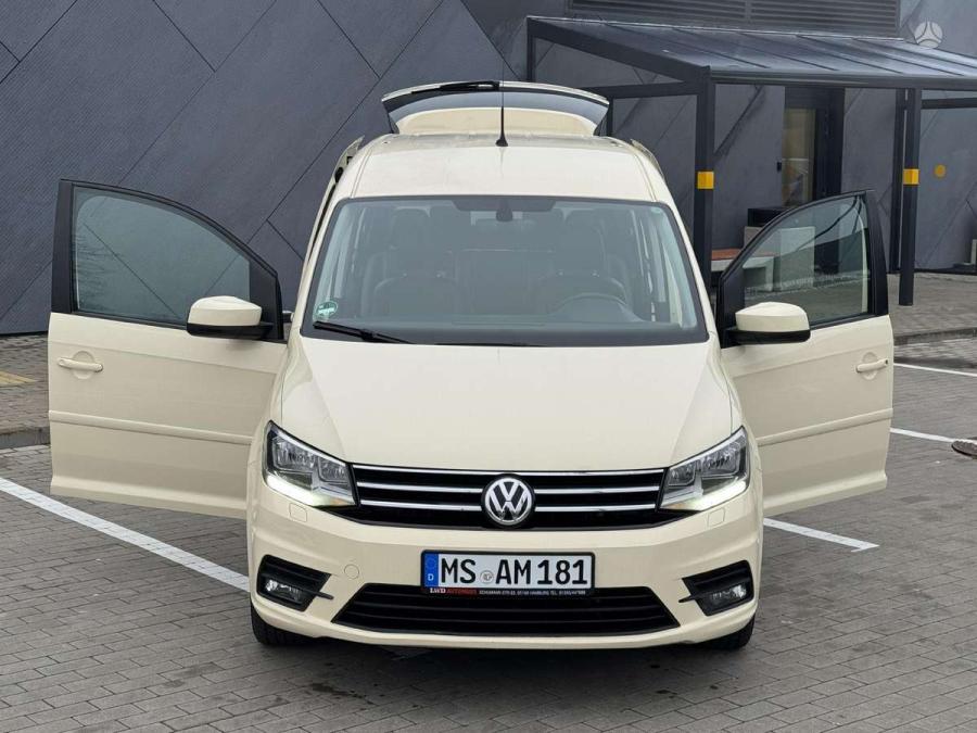 Yellow Volkswagen Caddy 2019 in Jonava, with an engine capacity of 2.00 L and mileage of 290 thousand km for 9850 €, photo 14 on AUTOMOTO.COM.LV