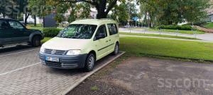 Yellow Volkswagen Caddy 2004 in Kraslava, with an engine capacity of 1.90 L and mileage of 399 thousand km for 2800 €, photo  on AUTOMOTO.COM.LV