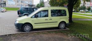 Желтый Фольксваген Кадди 2004 в Краслава, объемом двигателя 1.90 л и пробегом 399 тыс. км за 2800 €, фото 3 на AUTOMOTO.COM.LV
