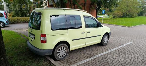 Volkswagen Caddy 2004 Krāslava vietnē Dzeltens Volkswagen Caddy 2004 Krāslava, ar dzinēja tilpumu 1.90 L un nobraukumu 399 tūkst. km par 2800 €, foto 5 vietnē AUTOMOTO.COM.LV