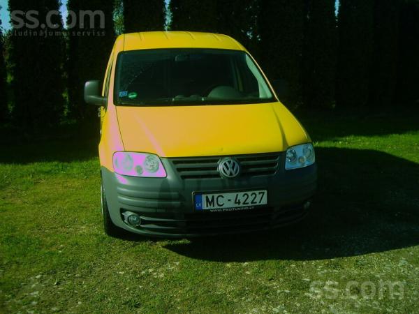 Dzeltens Volkswagen Caddy 2006 Rīga, ar dzinēja tilpumu 2.00 L un nobraukumu 195 tūkst. km par 2500 €, foto 2 vietnē AUTOMOTO.COM.LV