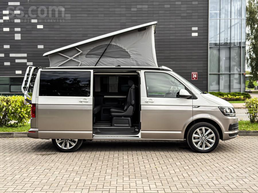 Brown Volkswagen California 2016 in Jelgava, with an engine capacity of 2.00 L and mileage of 245 thousand km for 29800 €, photo 1 on AUTOMOTO.COM.LV