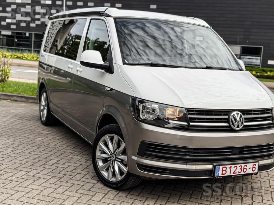 Brown Volkswagen California 2016 in Jelgava, with an engine capacity of 2.00 L and mileage of 245 thousand km for 29800 €, photo 10 on AUTOMOTO.COM.LV