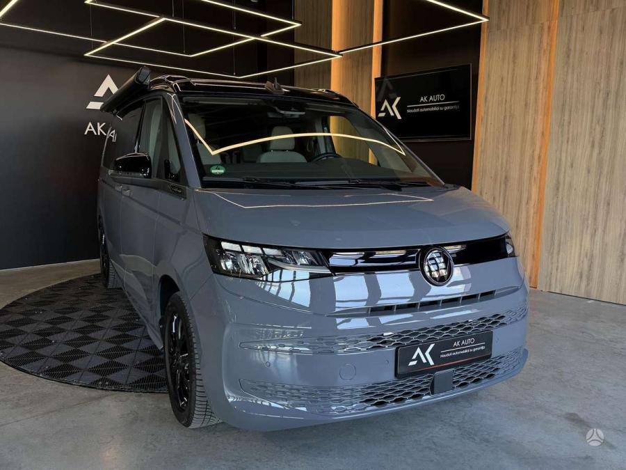 Grey Volkswagen California 2025 in Kaunas, with an engine capacity of 1.98 L and mileage of 4 thousand km for 58990 €, photo 6 on AUTOMOTO.COM.LV