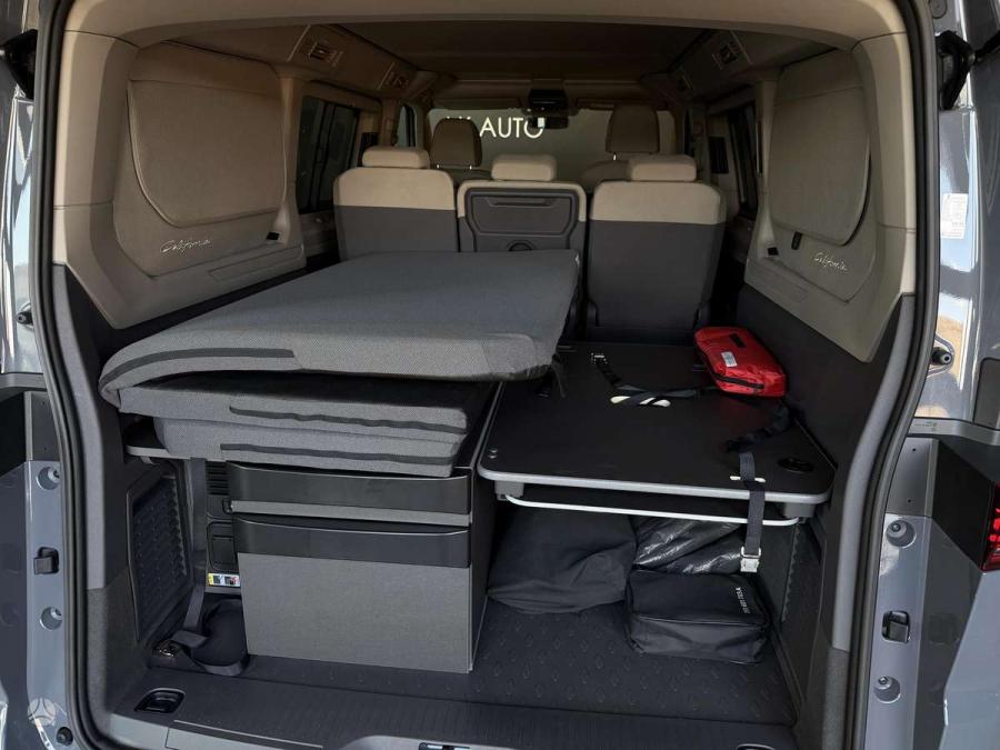 Grey Volkswagen California 2025 in Kaunas, with an engine capacity of 1.98 L and mileage of 4 thousand km for 58990 €, photo 24 on AUTOMOTO.COM.LV